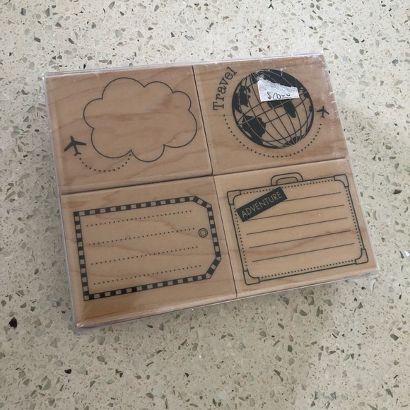 Hero Arts | Office | Nwt Hero Arts Travel Adventure Stamp Set | Poshmark